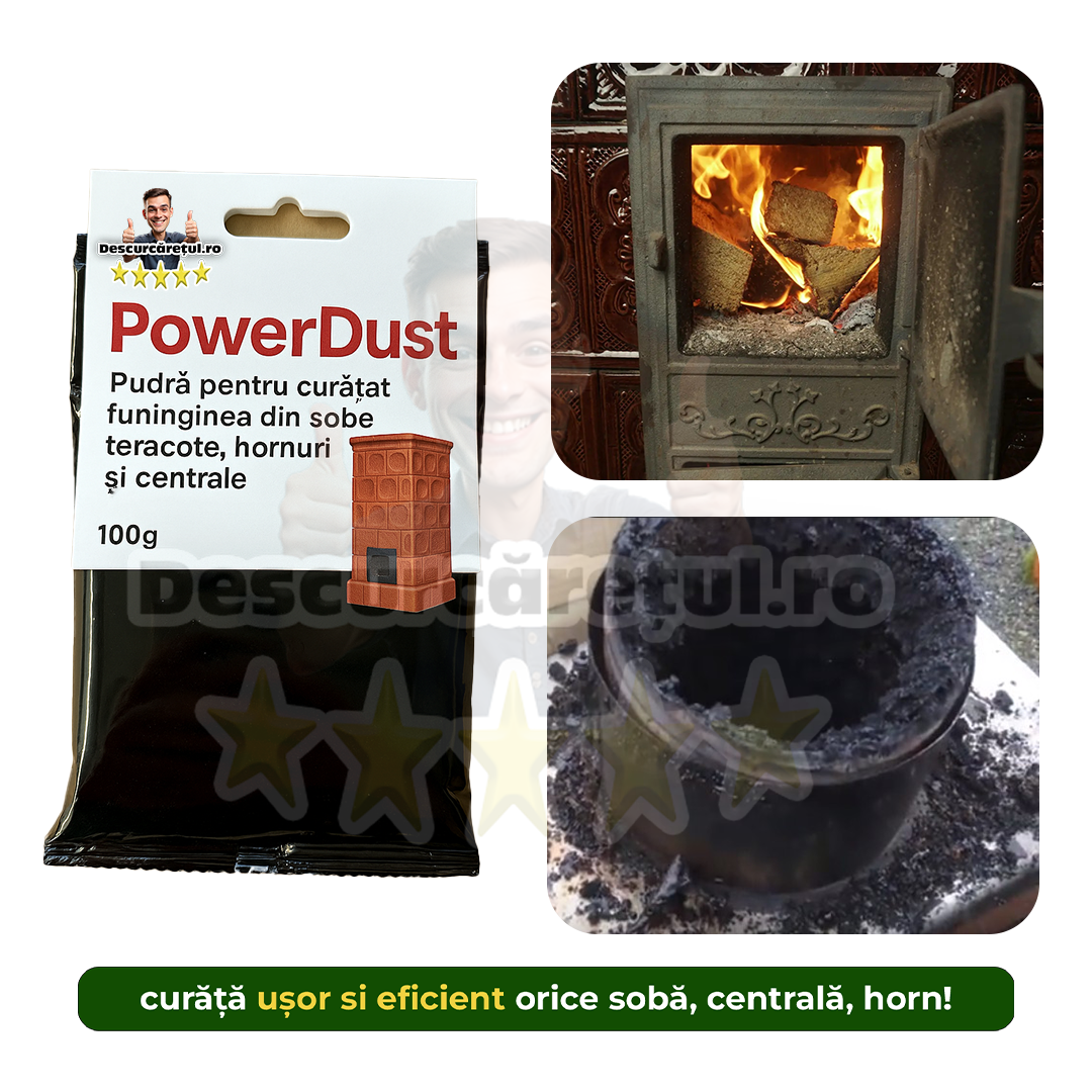 Powerdust | Pudra curatat centrale, sobe, hornuri – DS